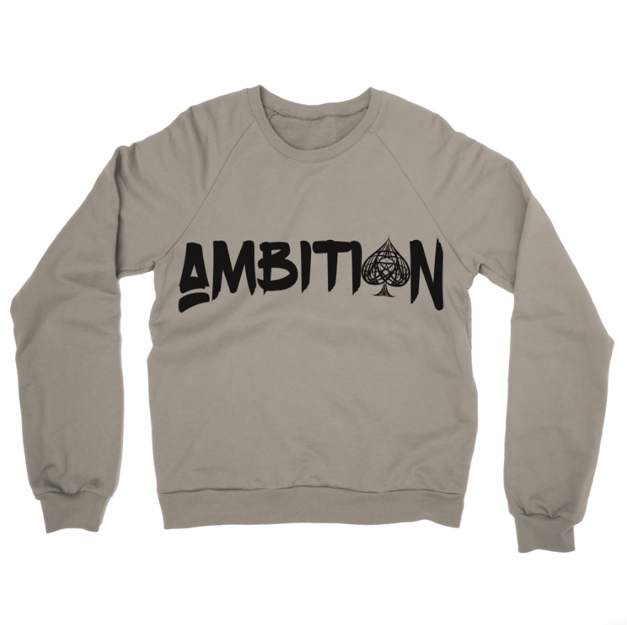 Ambition Across Spade Crewneck – Ambition Clothing